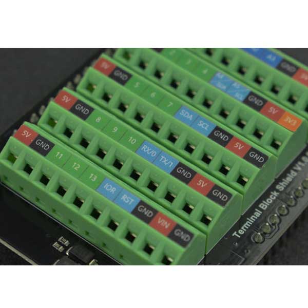 Terminal Block Shield For Arduino Uno Ram Electronics Website